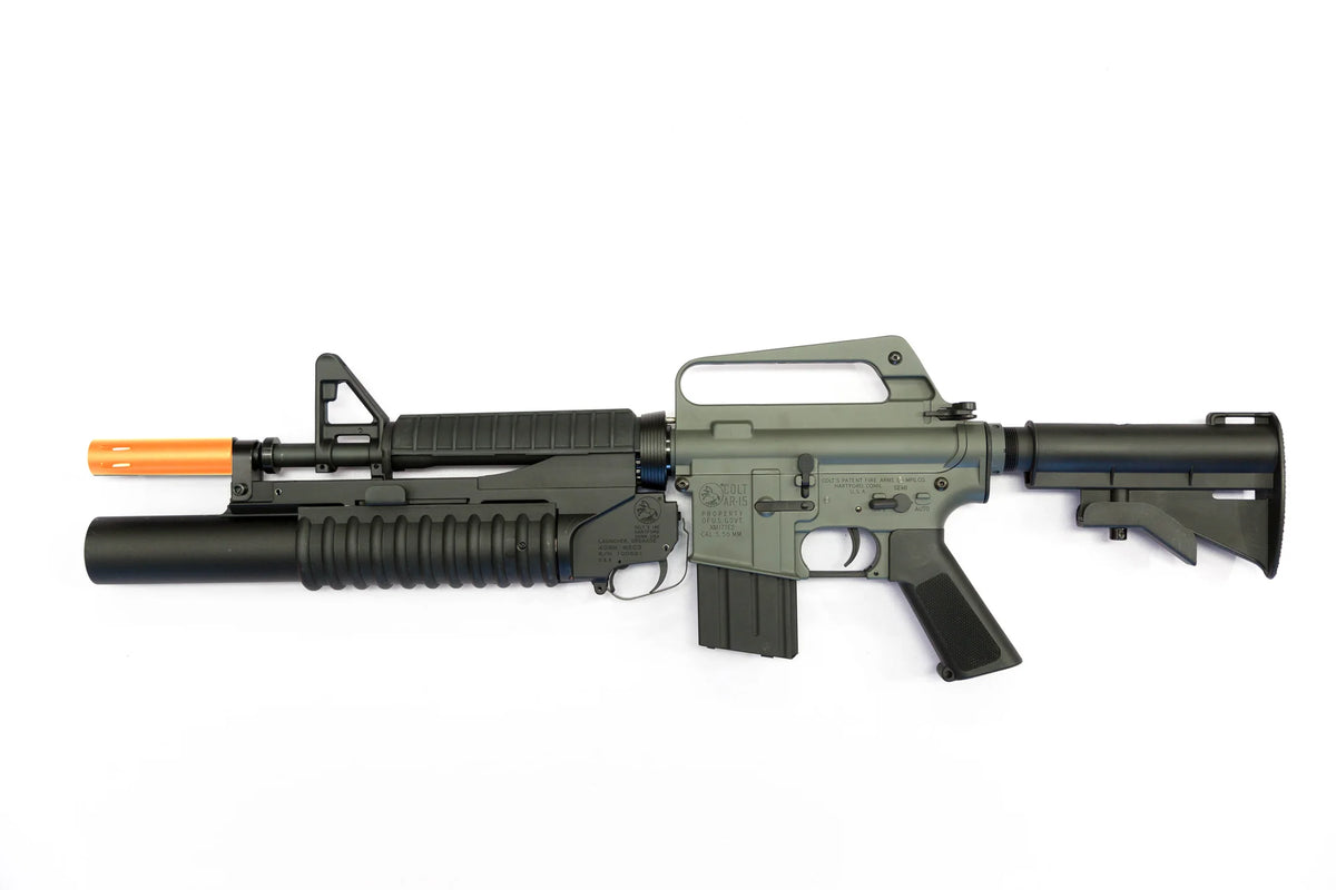 E&C XM177E2 with M203 MACVSOG Rifle EC-704 Gel Blaster – Armoured Heaven