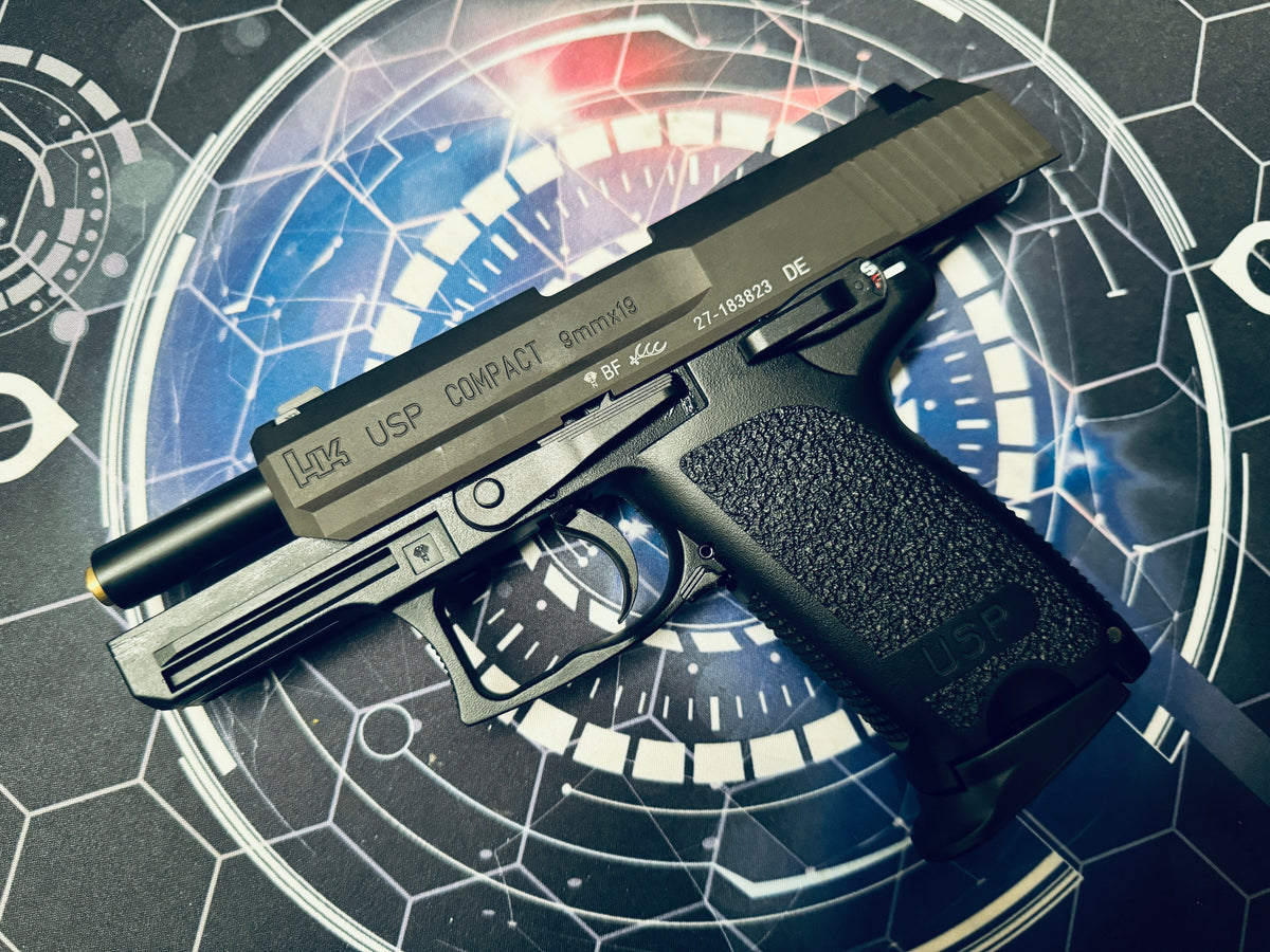 Custom Tokyo Marui / Guarder Aluminium USP Compact Gel Blaster – Armoured Heaven