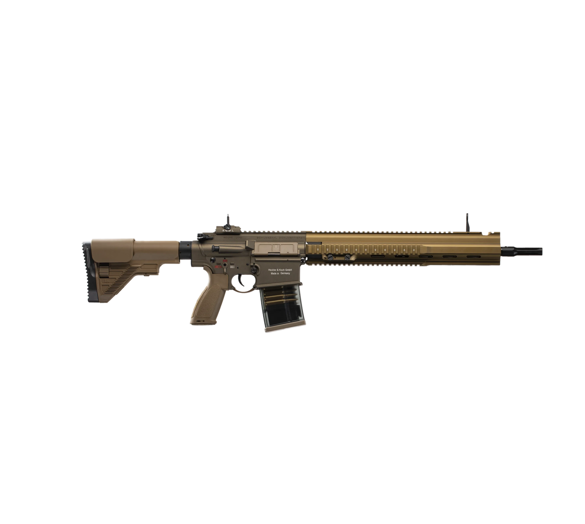 E&C HK G28 DMR Rifle AEG EC-204 TAN Gel Blaster – Armoured Heaven