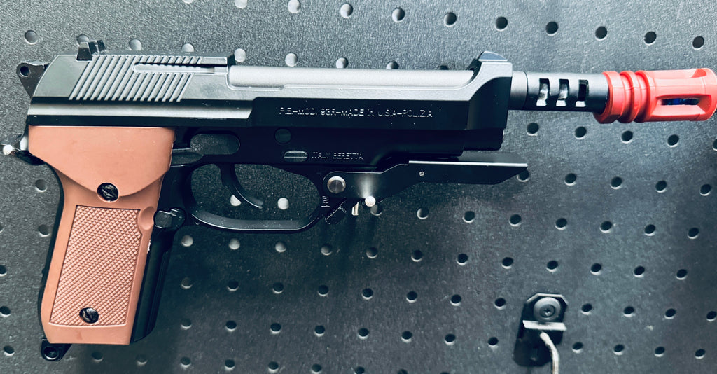 HT93 Beretta M93r Manual – Black – Armoured Heaven