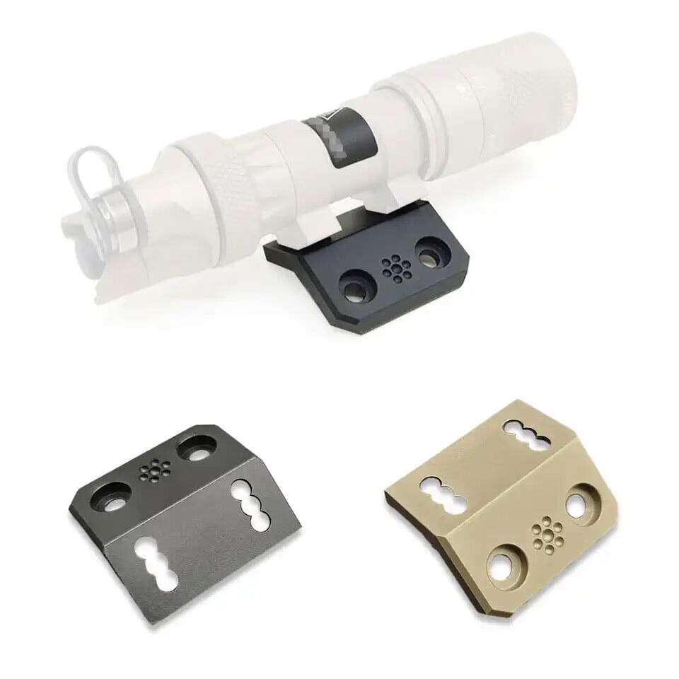 Tactical M300/M600 Flashlight Base MLOK Side Mounting Bracket ...