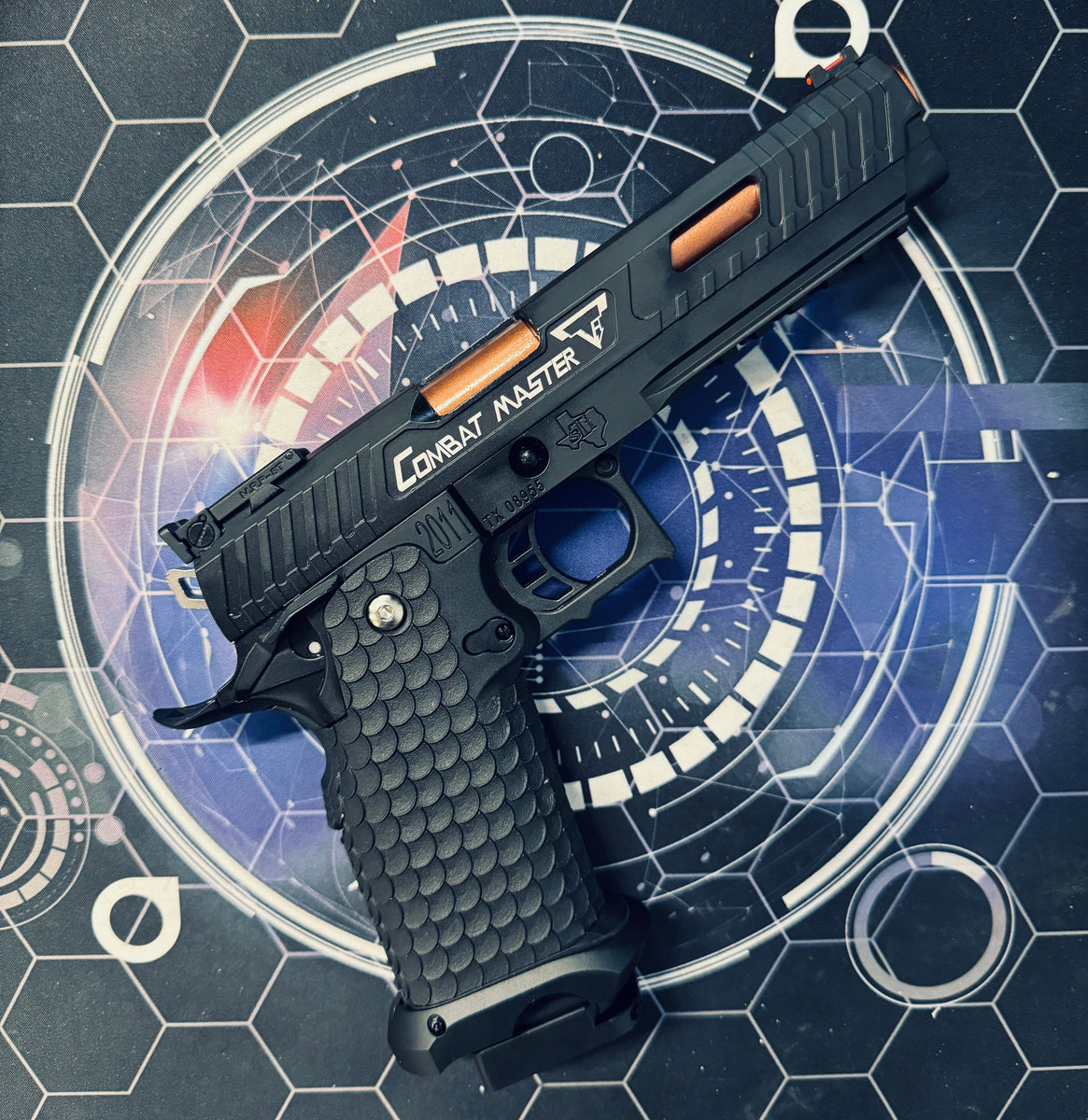 Custom E&C / Guarder TTI Combat Master 5.1 Hi-Capa GBB Gel Blaster ...