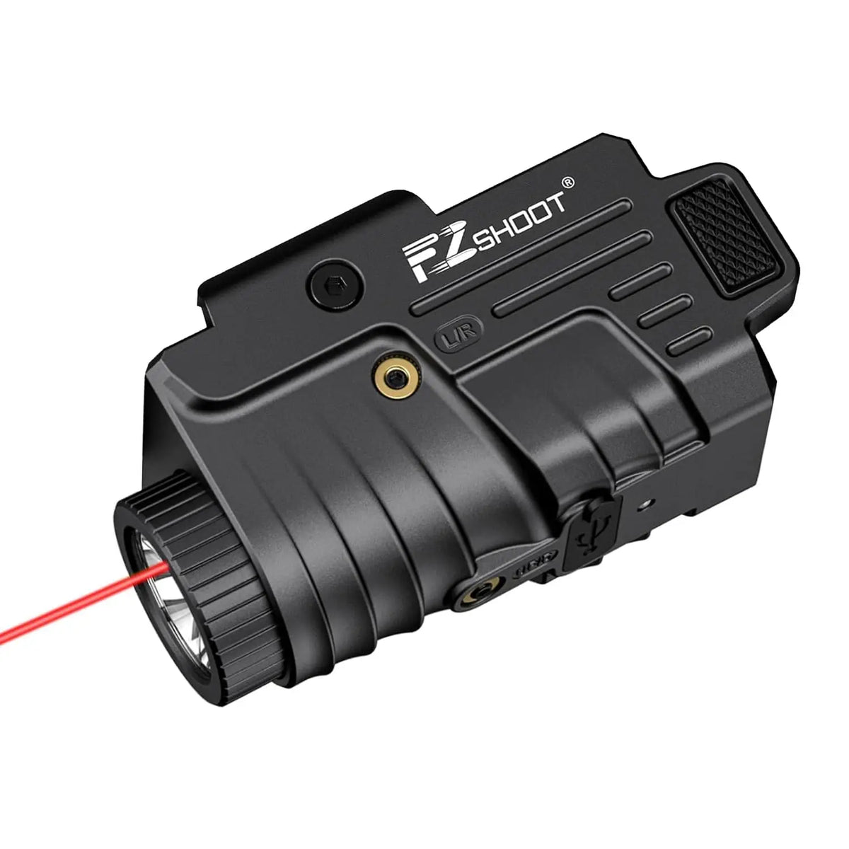 FZ Shoot Weapon Flashlight w/Laser - Black – Armoured Heaven