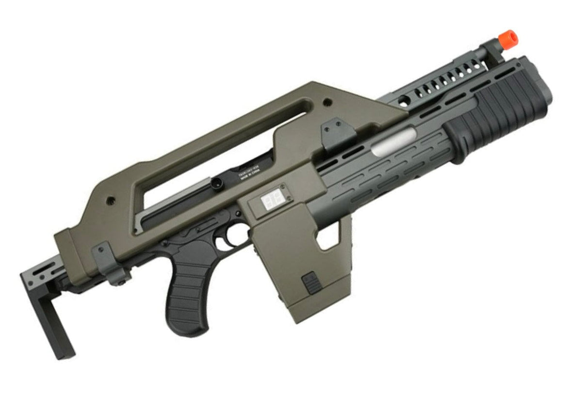 SW Aliens M41A Pulse Rifle AEG Gel Blaster (SW-11-OD) – Armoured Heaven