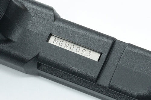 Guarder Stainless Serial Number Tag for MARUI G17 Gen5 (Original Numbe ...