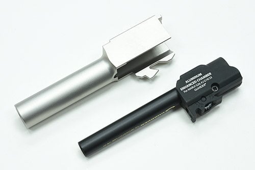 Stainless Outer Barrel for MARUI G26 (Silver) – Armoured Heaven