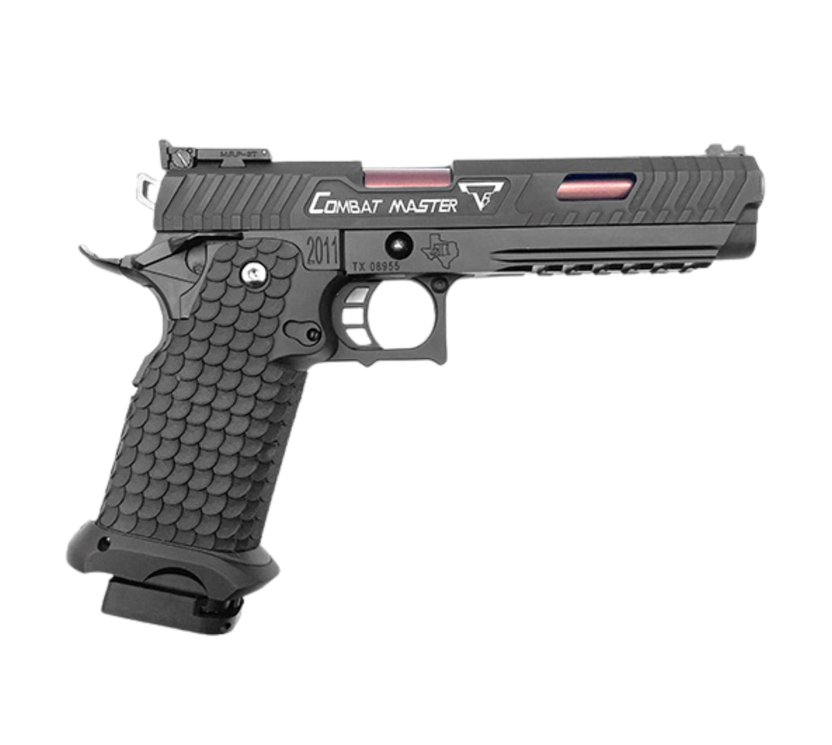 E&C TTI Combat Master 5.1 Hi-Capa Gas Blowback Gel Blaster Pistol ...