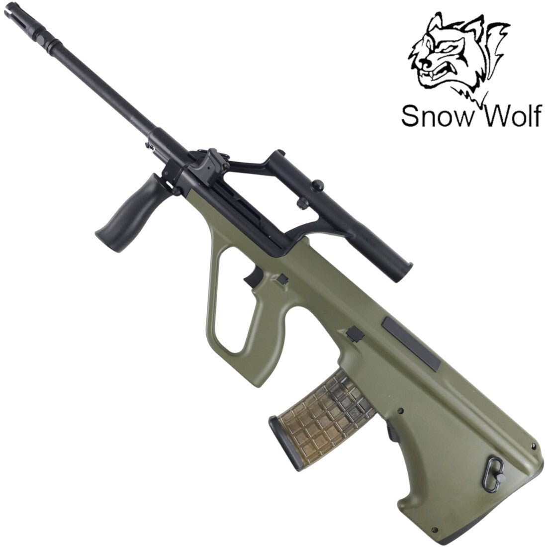 Snow Wolf AUG A1 Military Bullpup Rifle w/ Integrated Scope (Colour: O ...