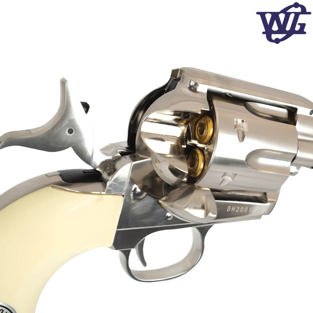 Umarex Silver Colt SAA Peacemaker .45 Revolver GEL BLASTER – by Wingun ...