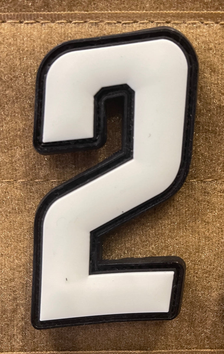 Numbers Glow in the Dark Velcro Patch – Armoured Heaven