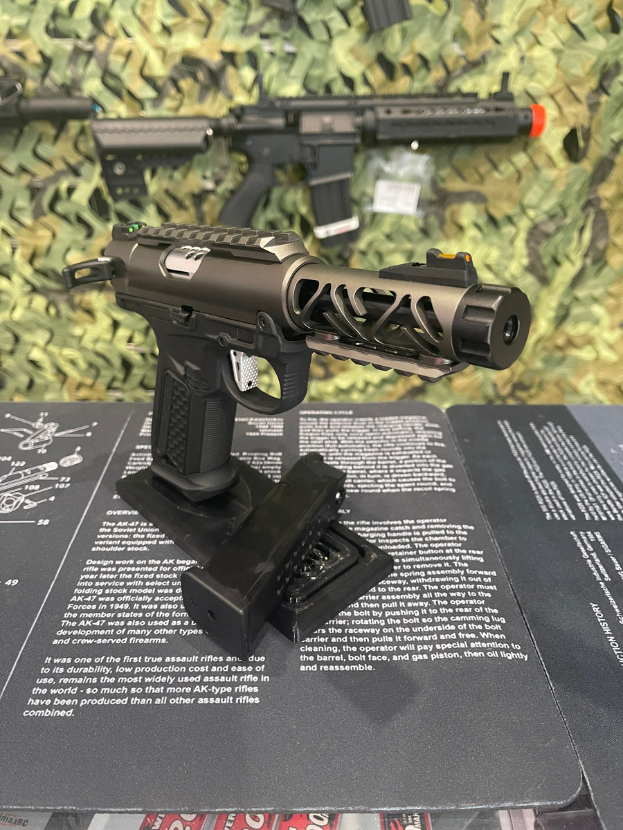 Custom AAP-01 GBB Gel Blaster Grey Assassin – Armoured Heaven